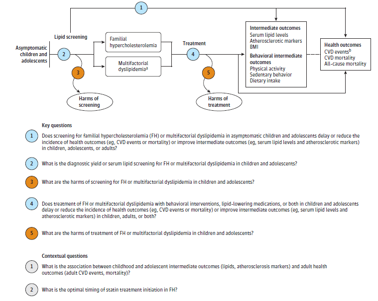 Evidence Summary: Lipid Disorders in Children and Adolescents ...